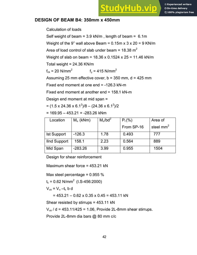 ANALYSIS AND DESIGN OF THREE STOREY FRAMED BUILDING | PDF | Civil ...