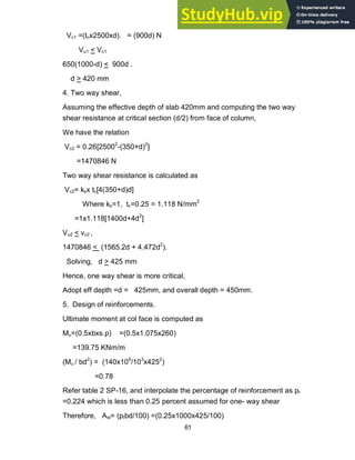 ANALYSIS AND DESIGN OF THREE STOREY FRAMED BUILDING | PDF