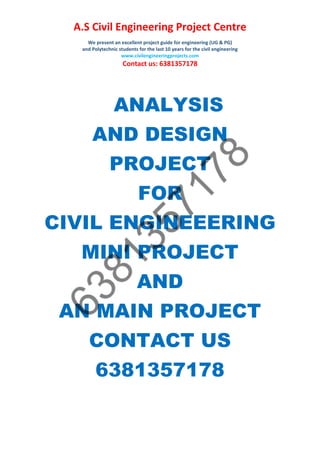 Analysis and design project titles | PDF
