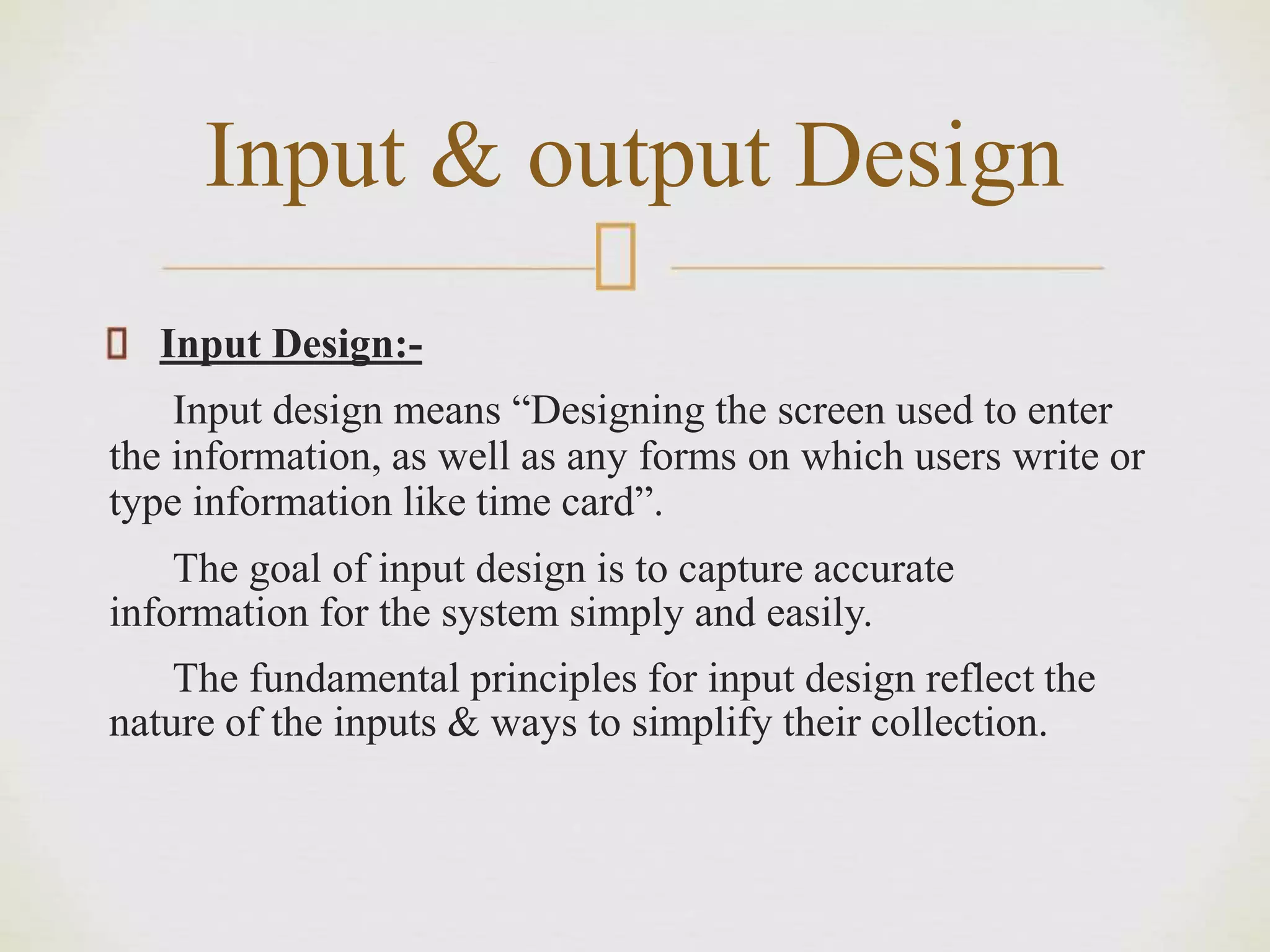Analysis and design tool | PPTX