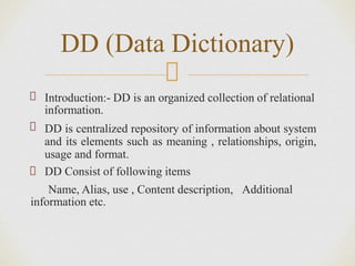 Analysis and design tool | PPTX