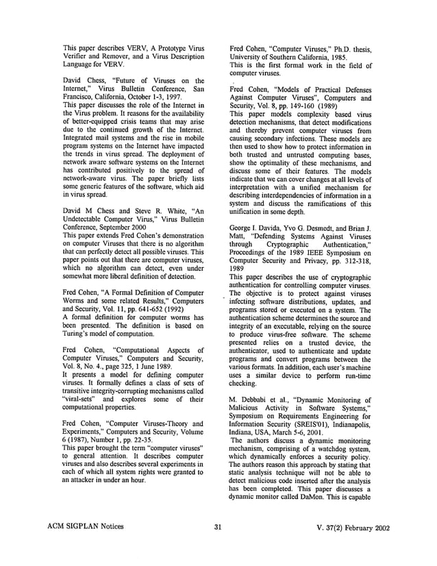 Analysis And Detection Of Computer Viruses And Worms Pdf Antivirus Software Computer