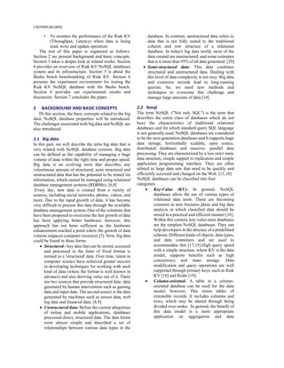 Analysis and evaluation of riak kv cluster environment using basho bench | PDF