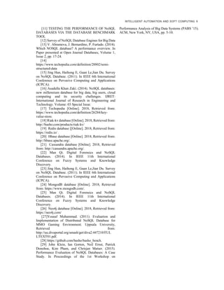 Analysis and evaluation of riak kv cluster environment using basho bench | PDF | Databases ...