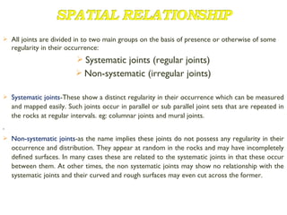 Analysis and interpretation of joint system | PPT