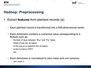 14.05.12 Analysis and Prediction of Flight Prices using Historical Pricing Data with Hadoop ...