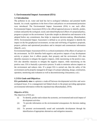 Analysis and Review of EIA of 2x (500 660) mw Coal Based Thermal Power Plant at Rampal of Khulna ...