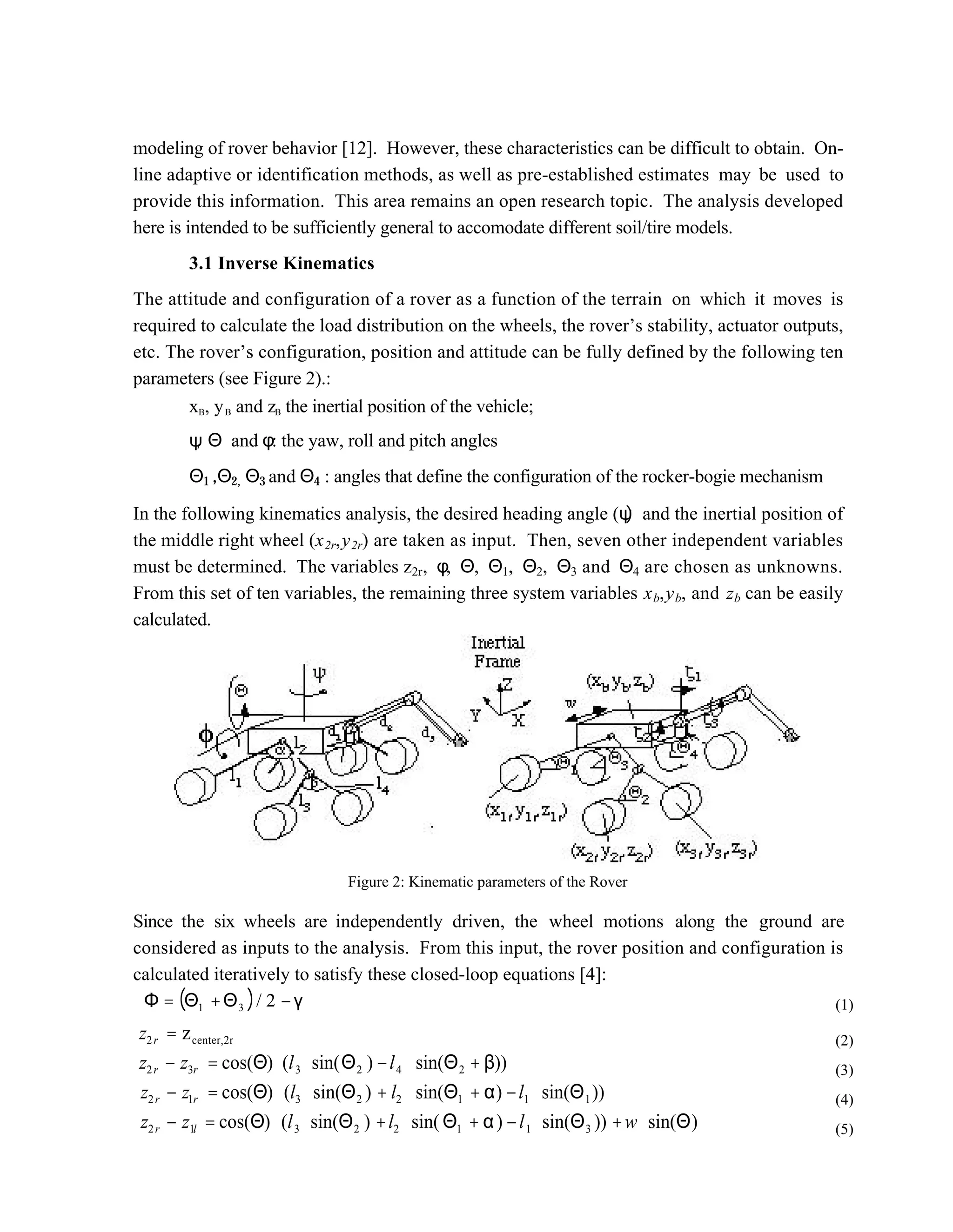 Analysis and simulation of a rocker bogie exploration rover | PDF