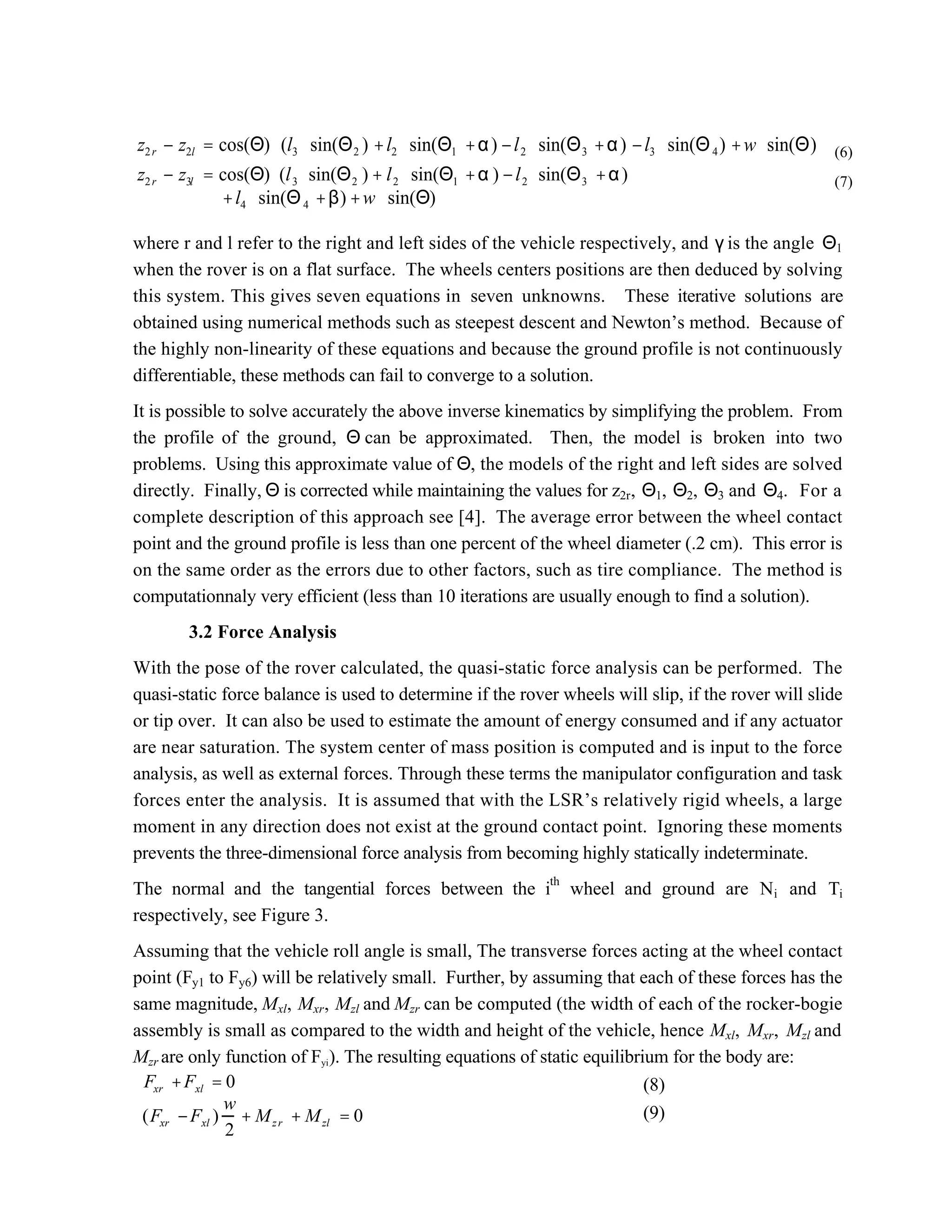 Analysis and simulation of a rocker bogie exploration rover | PDF