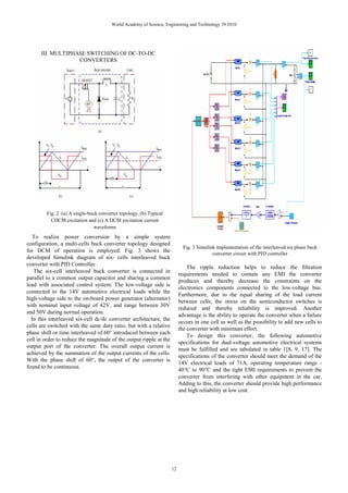 Analysis and simulation of automotive | PDF