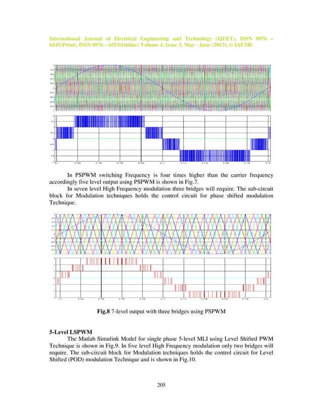 Analysis and simulation of multilevel inverter using multi carrier based pwm | PDF