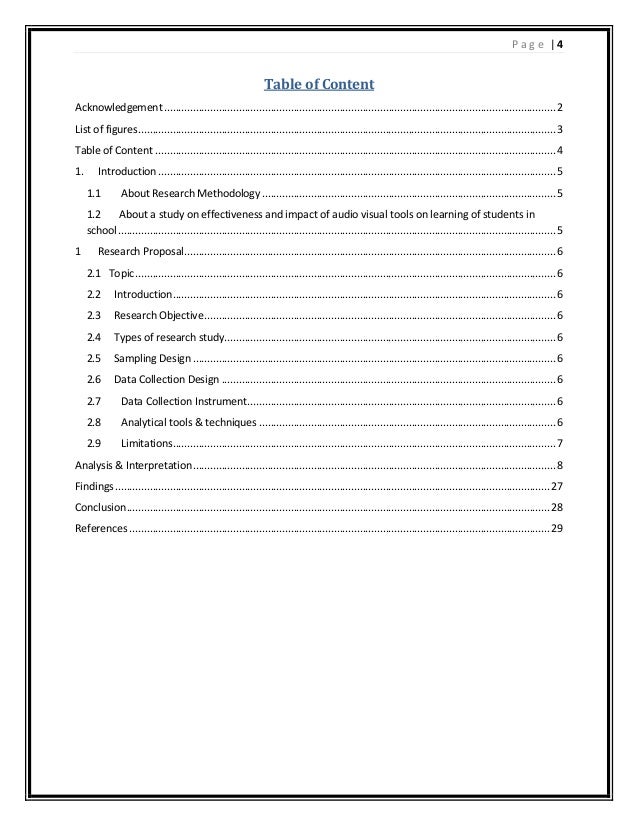 Analysis audio visual new