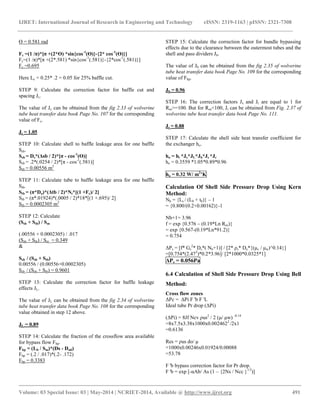 Analysis comparing performance of a conventional shell and tube heat ...