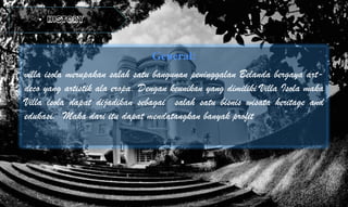 Analysis corporate villa isola upi kelompok 6 | PDF