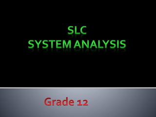 Analysis definition | PPTX