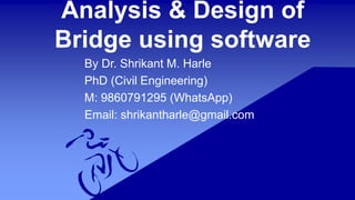 Bridge Design & Analysis Software | PPT