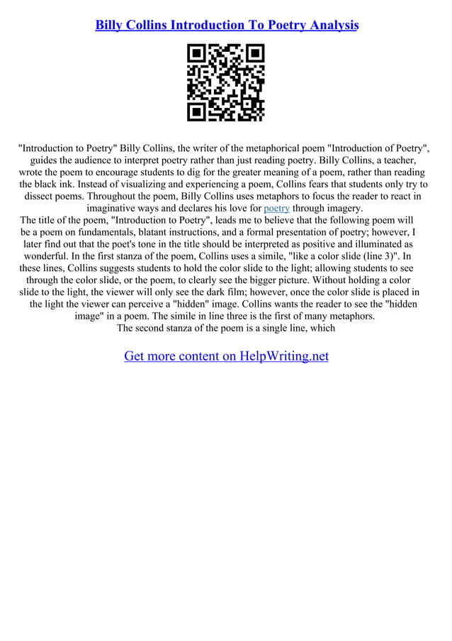 Analysis Essay Introduction Pdf