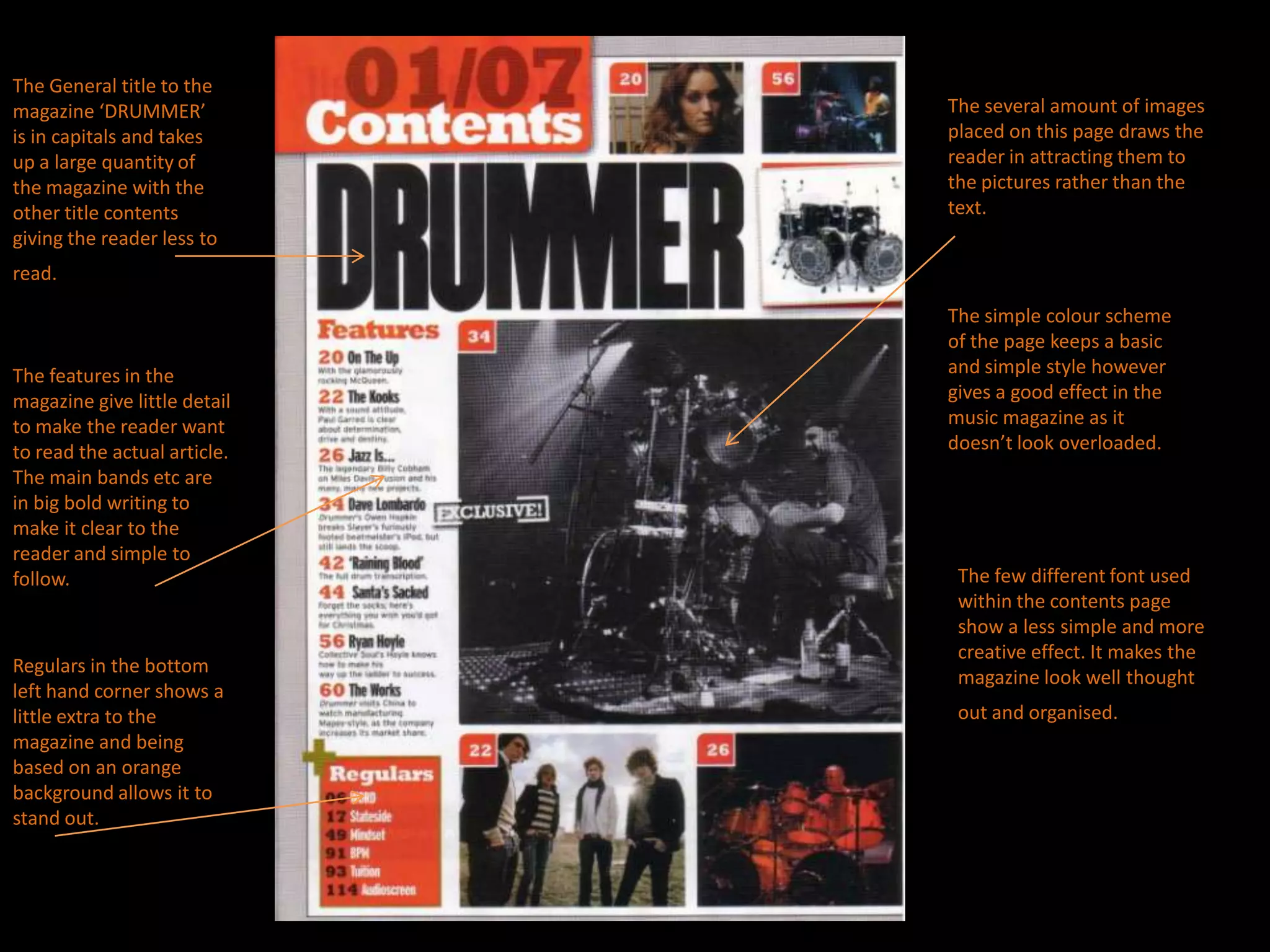 Analysis for existing music magazines | PPTX