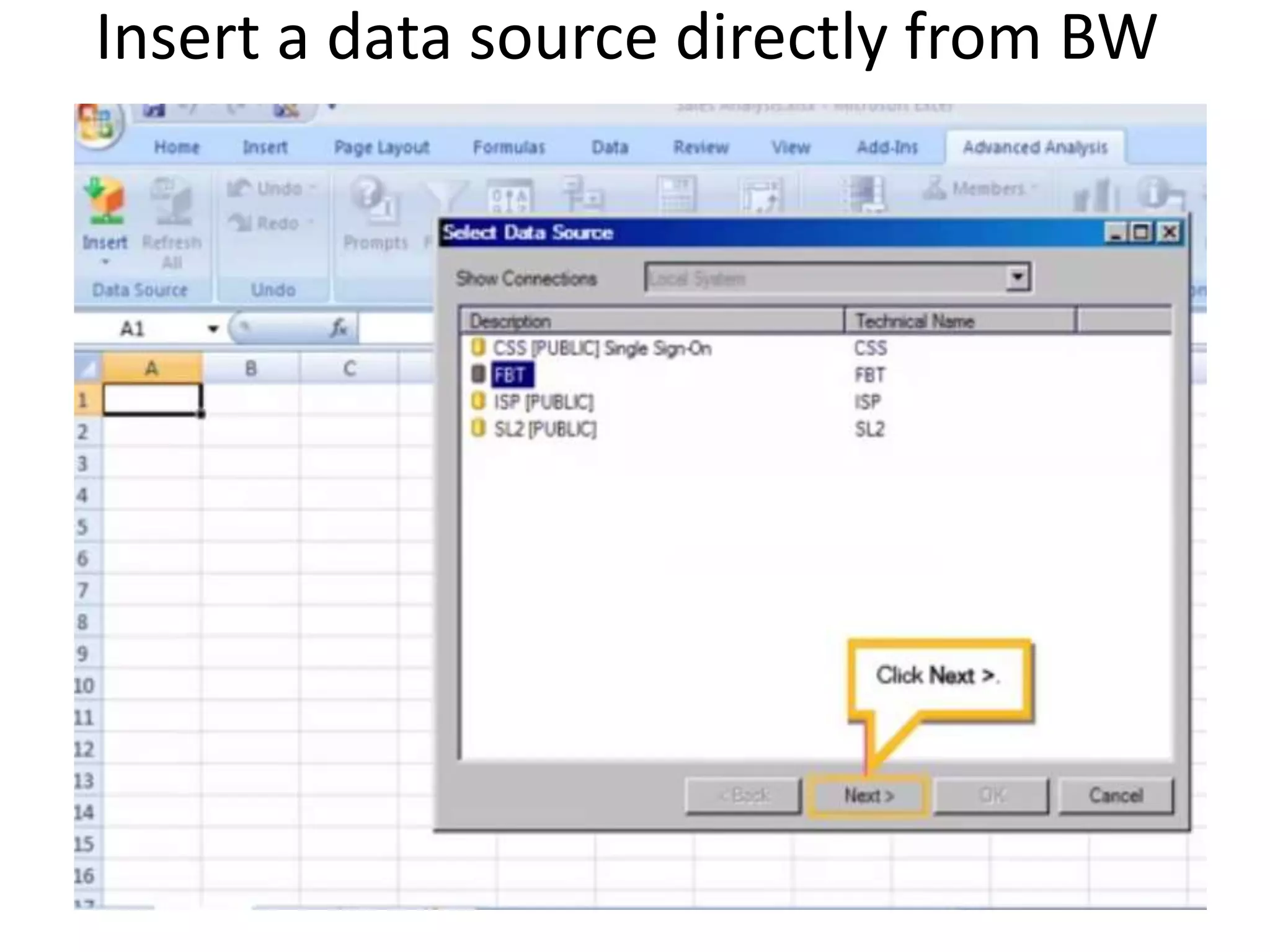 Analysis for office training | PPTX