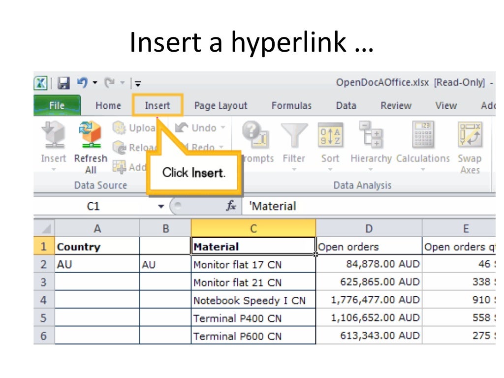 Analysis for office training