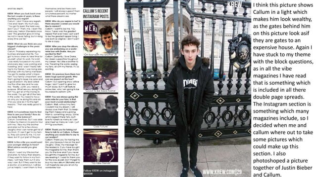 Draft Double Page Spread Analysis | PPTX