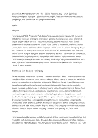 Analysis hills like white elephants | RTF