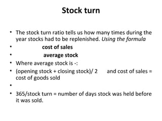 Analysis & interpretation of financial statements | PPT