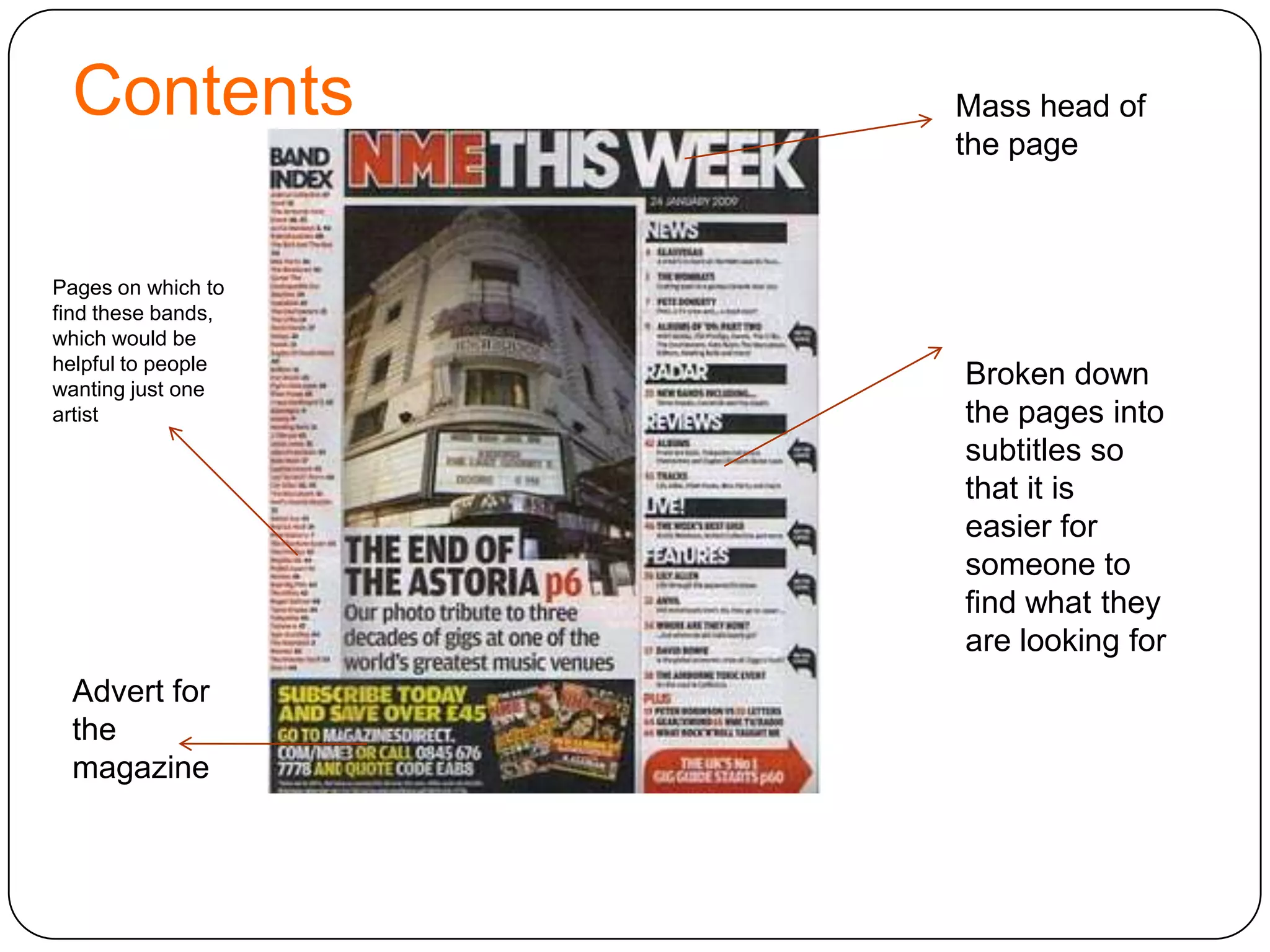 Analysisng the magazines | PPT