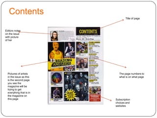Analysisng the magazines | PPT
