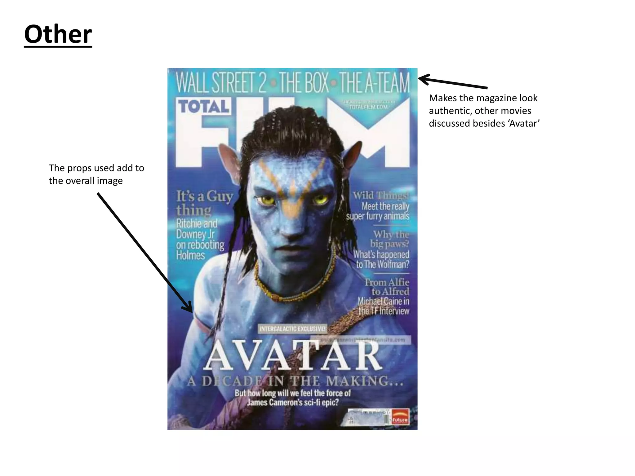 Analysis of Magazine Film Cover | PPTX