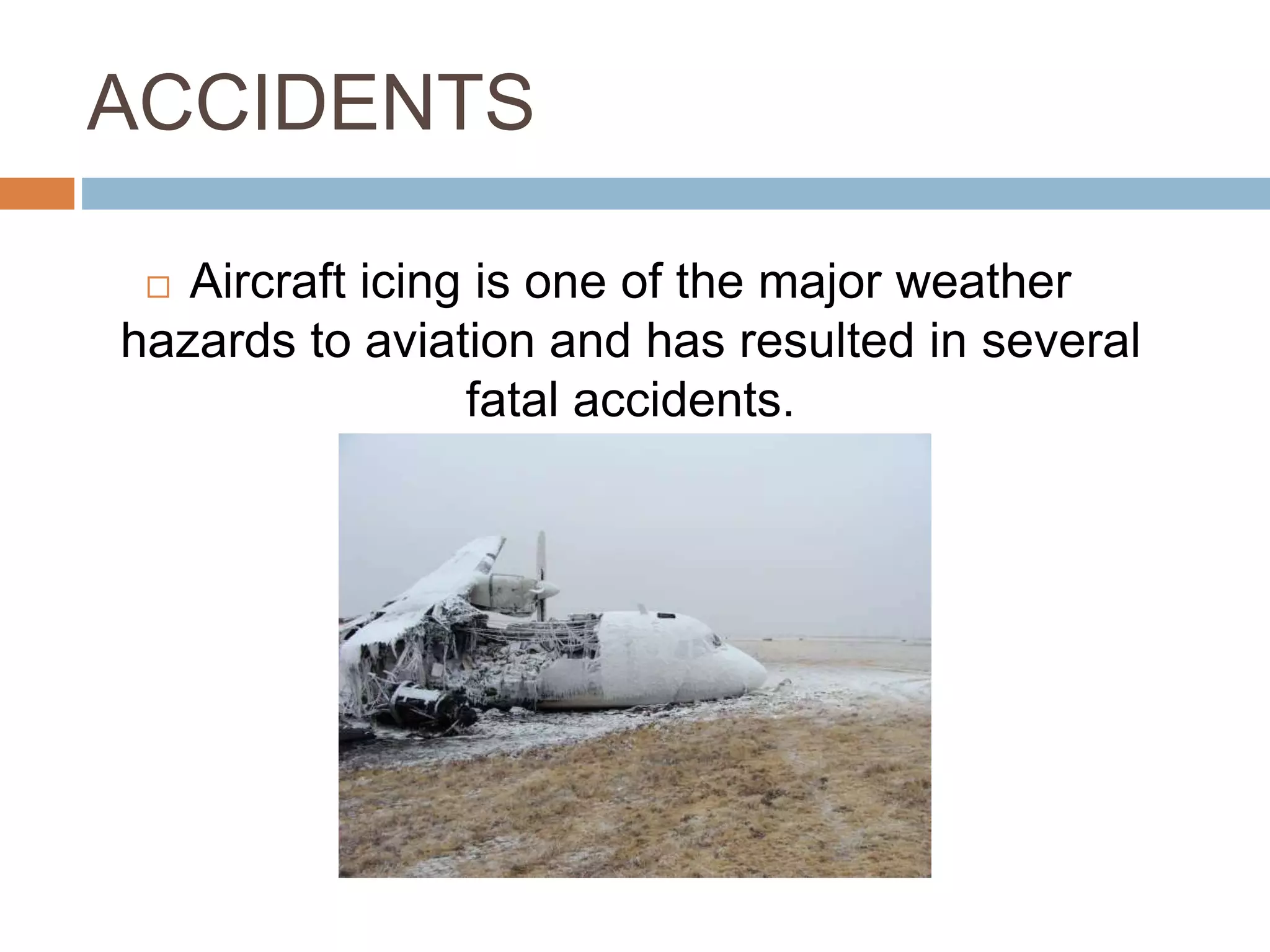 Analysis of aircraft icing and its preventive measures | PPTX