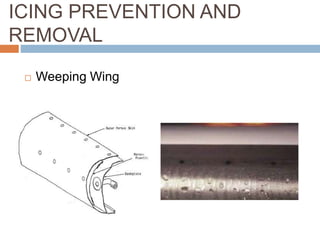 Analysis of aircraft icing and its preventive measures | PPT