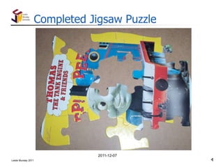 An Analysis Of A Jigsaw Puzzle | PPTX