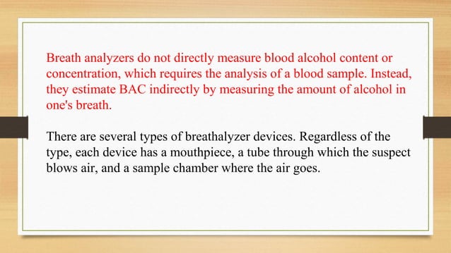 Analysis of alcohol | PPT | Alcoholic Beverages | Food & Drink