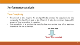 Analysis of algorithm. big-oh notation.omega notation theta notation ...