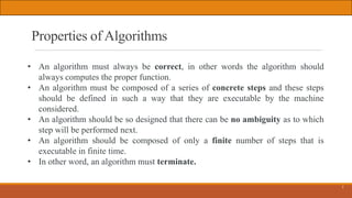 Analysis of algorithm. big-oh notation.omega notation theta notation ...
