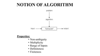 Analysis of algorithms | PPT