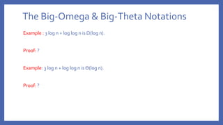 Analysis of algorithms | PPT