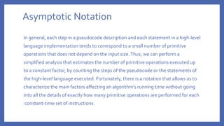 Analysis of algorithms | PPT