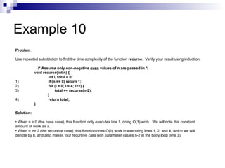 Analysis Of Algorithms Ii | PPT