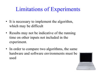 Analysis of algorithms | PPTX | Web Development | Internet