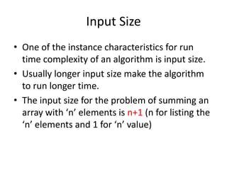 Analysis of algorithn class 2 | PPT