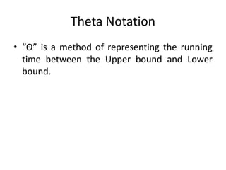 Analysis of algorithn class 3 | PPT