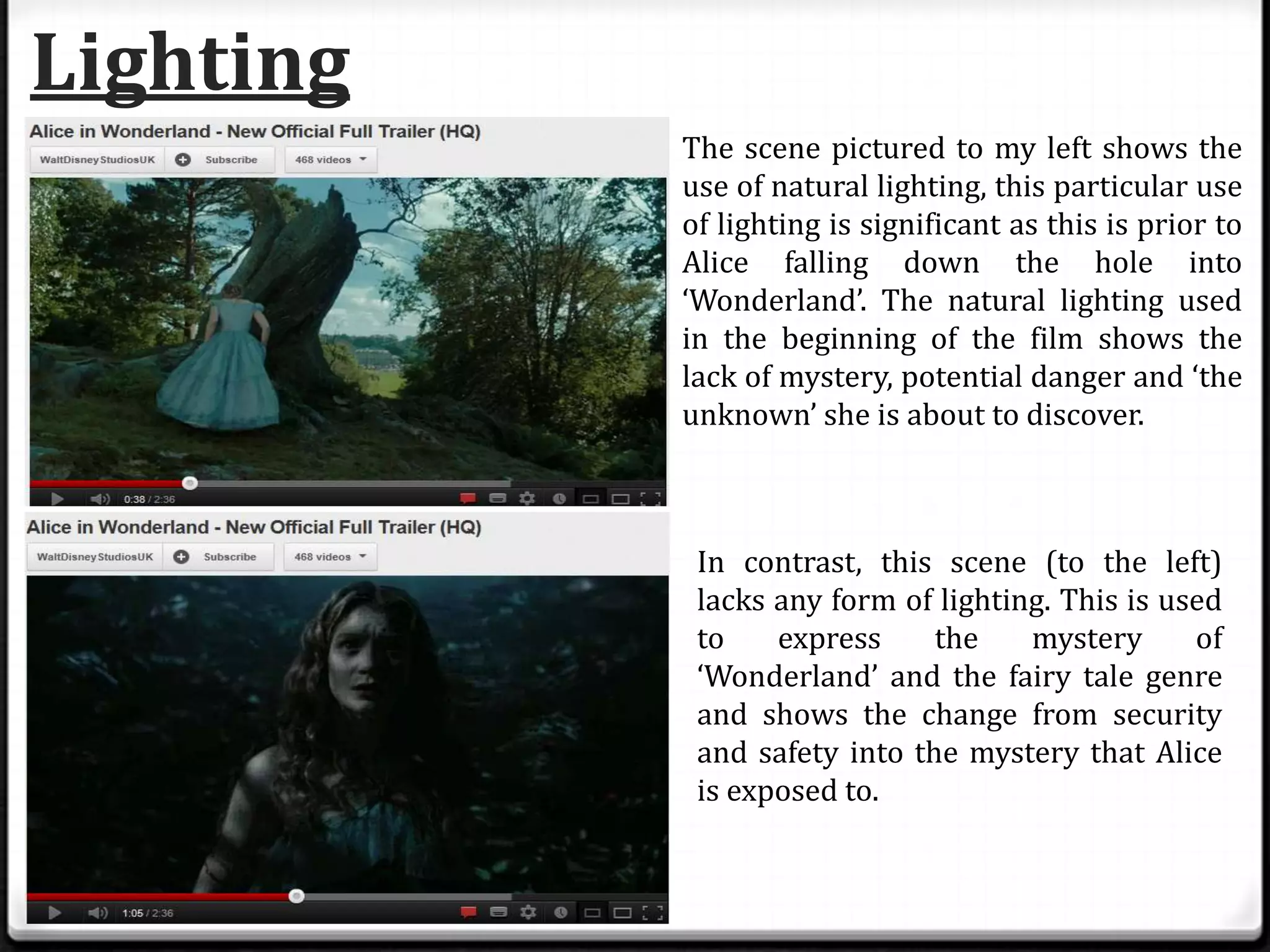 Analysis of ‘Alice in Wonderland’ | PPTX