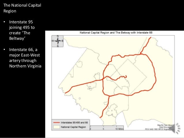 Analysis of Alternate Routes for Interstate 495