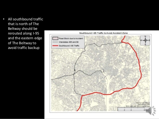 Analysis of Alternate Routes for Interstate 495