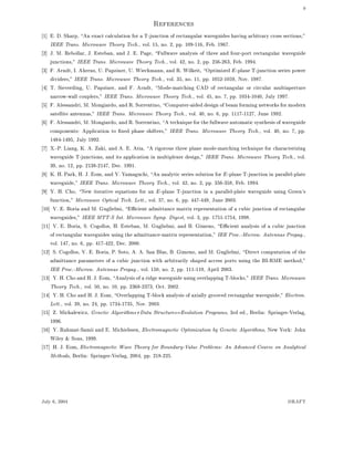 Analysis of an E-plane waveguide T-junction with a quarter-wave ...