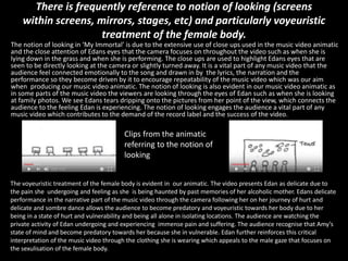 Analysis of animatic- Andrew Goodwin Theory | PPT