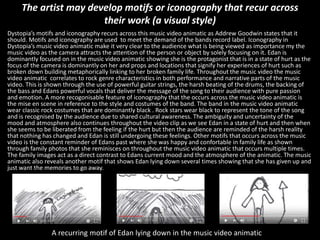Analysis of animatic- Andrew Goodwin Theory | PPT