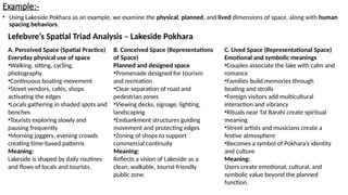 Analysis of a Public Space Using Lefebvre’s Triad.pptx